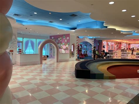 Taipeh Hello Kitty Gates Checkin Schalter Und Shops
