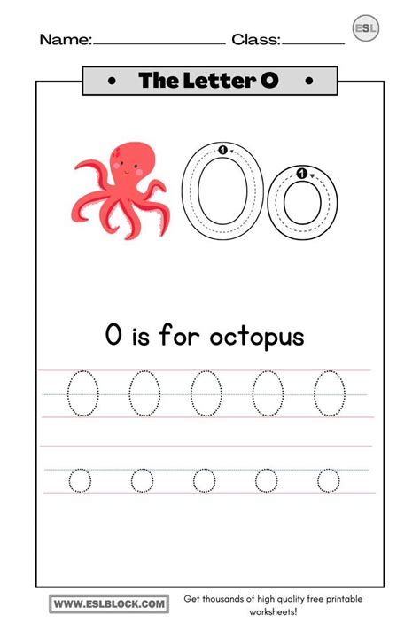 Tracing The Letter O Worksheets Letter O Worksheets Free