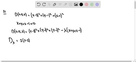 find the maximum and minimum distances from the origin to the