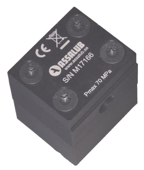 Grease Flow Transmitter Anodized Aluminium And Pom Wlubemon