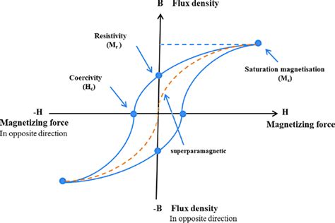 Hysteresis Loop Of Magnetic Nanoparticles Download Scientific Diagram