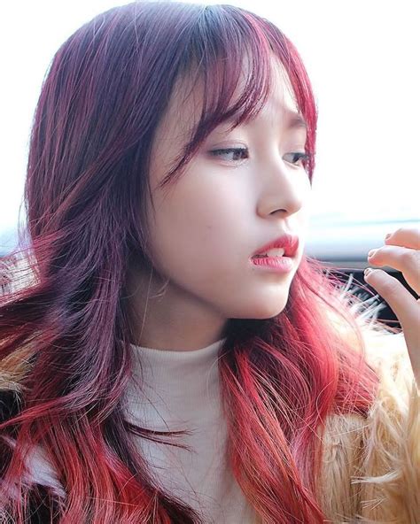 Twice Mina On Instagram Nostalgic Red Hair Twicetwiceminaminatwice