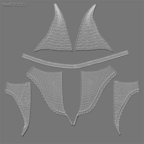 3d Model Sexy Lingerie Ss16 Turbosquid 2075401