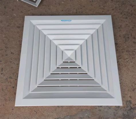 Linear Powder Coated Aluminum Jet Nozzle Diffuser For Building