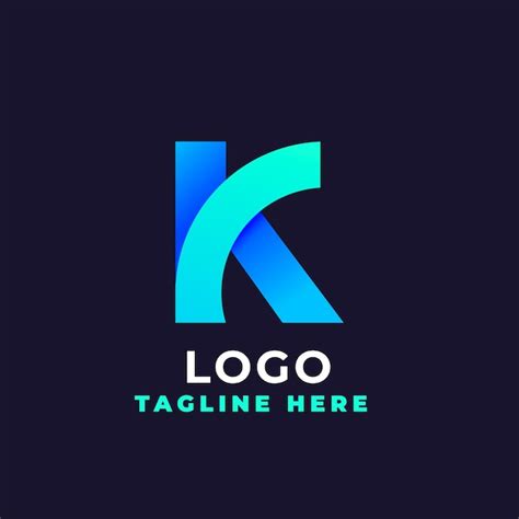 Gradient K Logo Template Free Vector