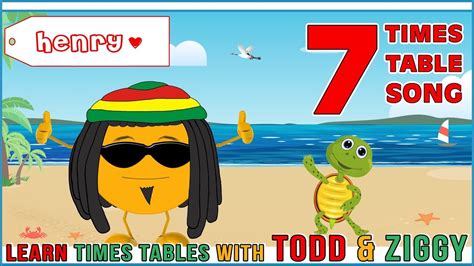 7 Times Table Song (Learning is Fun The Todd & Ziggy Way!) - YouTube