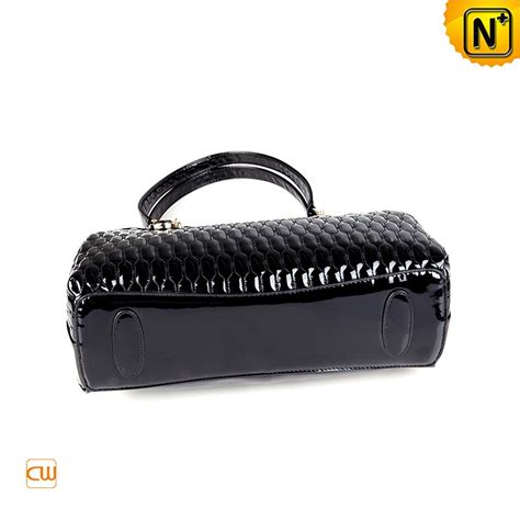 Women Redblack Leather Handbags Cw301301 Cwmalls