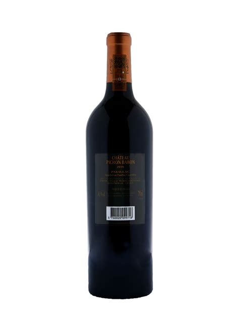 Chpichon Baron 2019 Ex Ch 6bots The Oaks Cellars