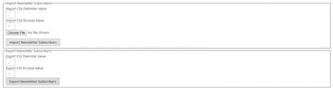 Commerce Extensions Import Export Newsletter Subscribers Magento 2