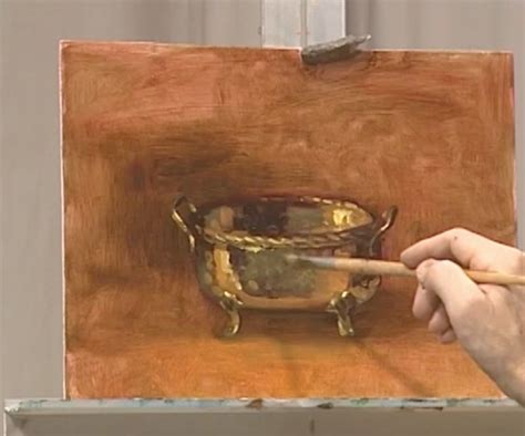 How To Paint Brass In Watercolor At Alexander Feakes Blog