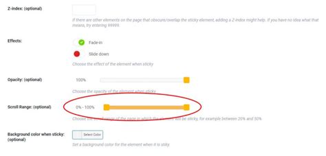 Example Multiple Sticky Elements WP Sticky