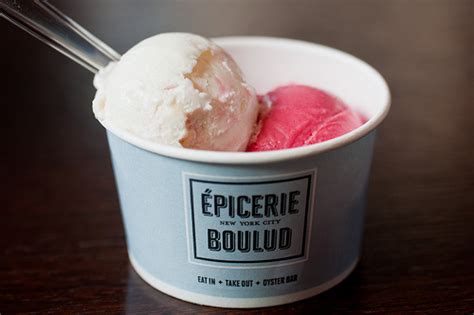 Фото Шарики мороженого в коробке ( Epicerie Boulud)