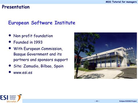 ppt a presentation of mdd basics model driven development mdd