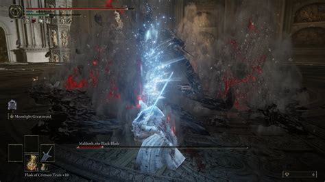 So I Killed Maliketh Right As I Died And It Kinda Glitched The Cutscene Which Is Not In The