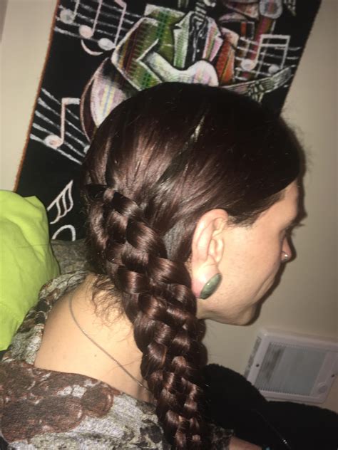 My Friend Did A Five Strand Braid On My Hair And I Feel So Feminine And