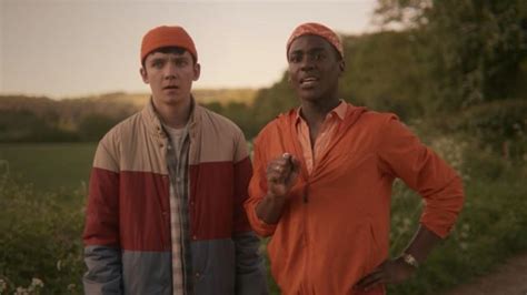 Colorblock Jacket Worn By Otis Asa Butterfield In Sex Education