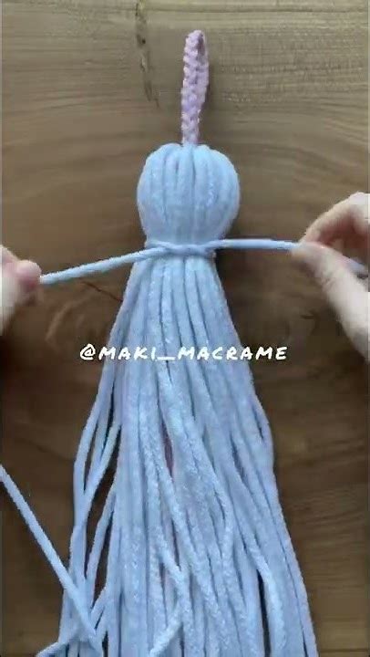 Macrame Tassel Diy 🌸 Youtube