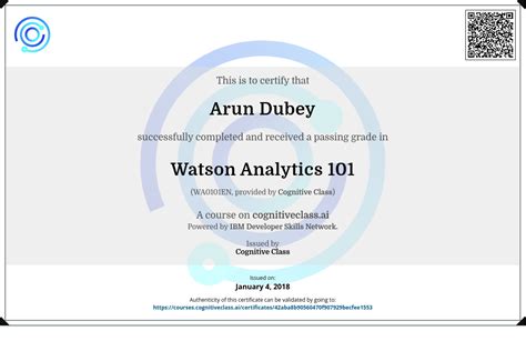 Cognitive Class Wa0101en Certificate Cognitive Class
