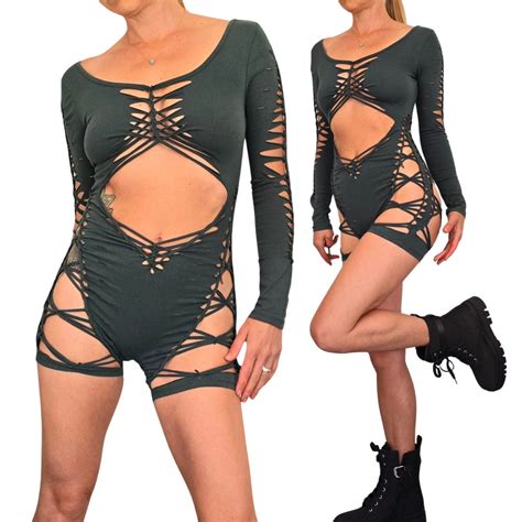 Evolution Braided Bodysuitcatsuit Festival Fire Performer Etsy