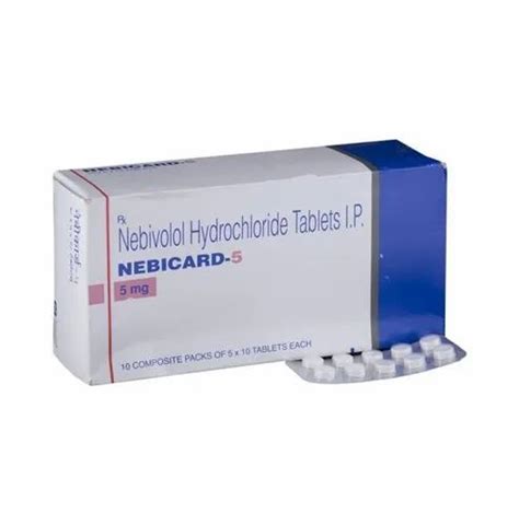 Nebivolol Mg Nebicard Tablet Rs Pack Jackmup International Trading Private Limited