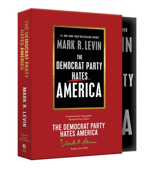 The Democrat Party Hates America Deluxe Collector Set Mark R Levin