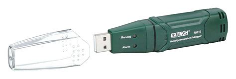 EXTECH To Relative Humidity Measured F To F Data Logger TZP RHT Grainger