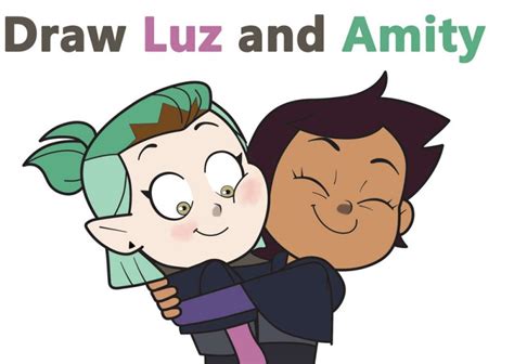 Luz And Amity How To Draw Step By Step Drawing Tutorials