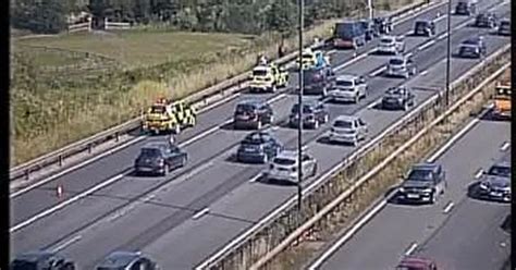 M4 Traffic Building Congestion On Motorway Due To Crash Live Updates