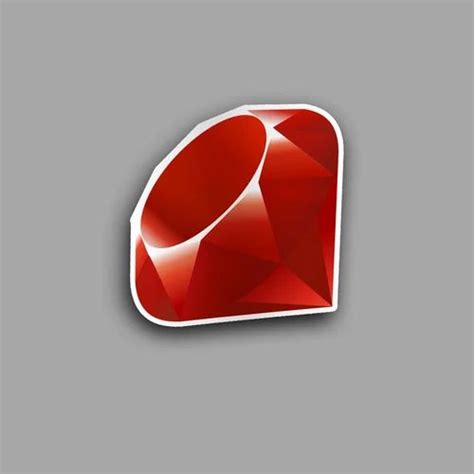 Ruby Logo Sticker At Rs 60 00 Electronic Sticker Screen Printing