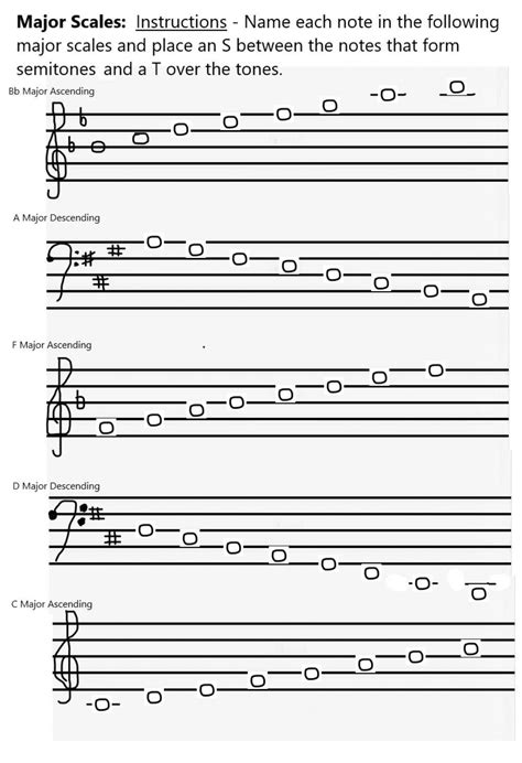 646088 Major Scales Tones And Semitones Jeremiah