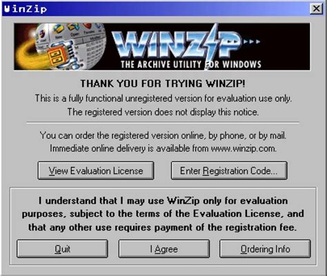 Winzip R Nostalgia