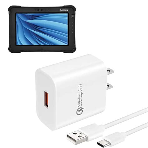 Charger With Usb A To Usb C For Zebra Tablet Agoztech