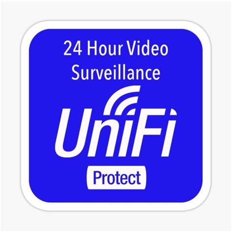 Unifi Protect Security Camera Cctv Sticker For Sale By Tradeology