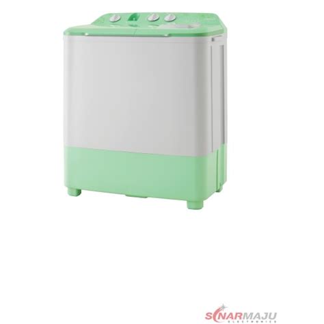 Mesin Cuci 2 Tabung AQUA 8 Kg Twin Tub QW 861XT