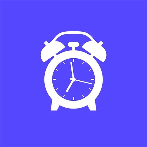 Premium Vector Alarm Clock Wake Up Time Vector Icon