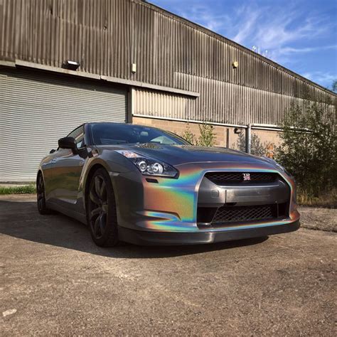 Gloss Iridescent Grey Aura Vinyl