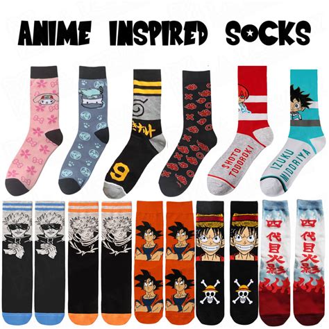 Anime Inspired Socks