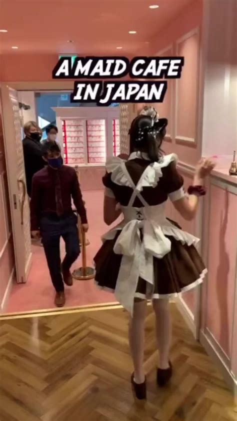 Visit A Maid Cafe In Tokyo With Me Video Maid Cafe Japan