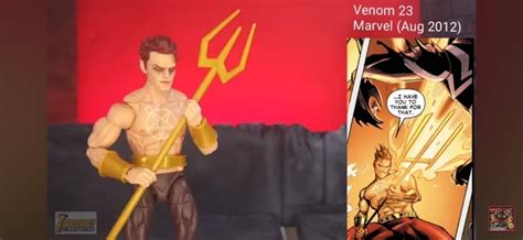 Strange Tales Marvel Legends Daimon Hellstrom Build A Figure Blackheart Video Review And