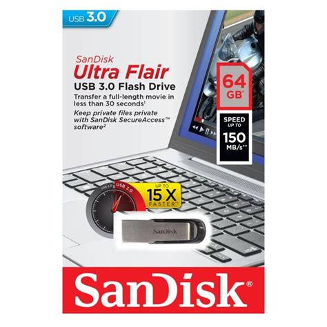 Sandisk Ultra Flair Gb Usb Hts