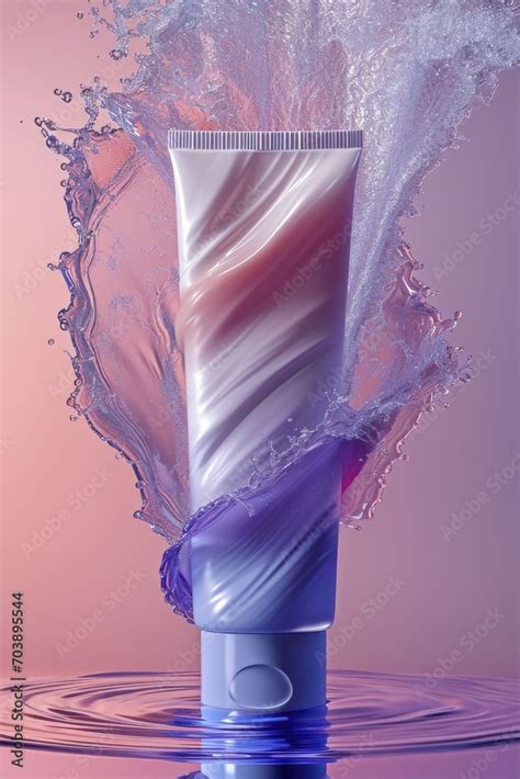 A Tube Of Toothpaste With Water Splashing Out Of It The Potential Of