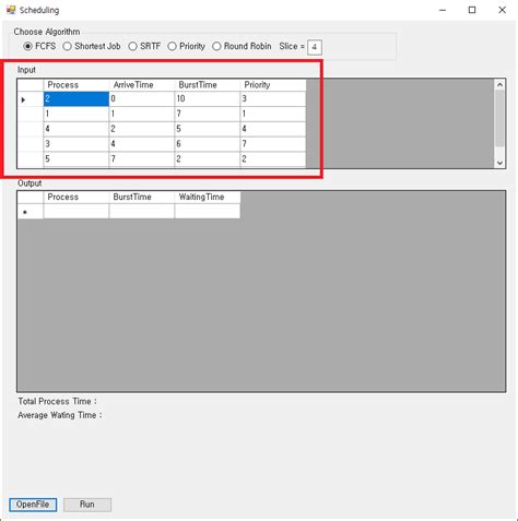 Github Immoa Cpu Scheduling Simulator
