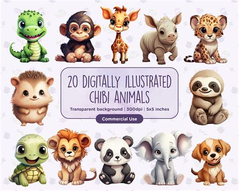 Cute Chibi Animals