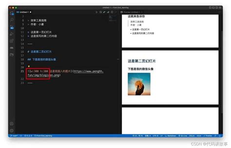 在vscode中用markdown自动生成ppt详细使用指南，支持多种风格和排版，支持ppt转为pdf等markdown生成ppt Csdn博客