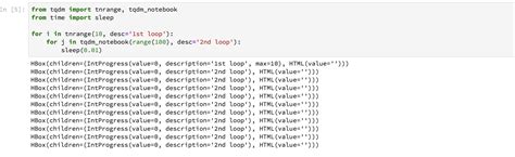 Jupyterlab And Tqdmnotebook · Issue 394 · Tqdmtqdm · Github