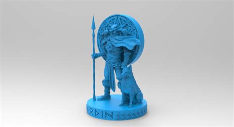 Stl File Odin God Of War Stl 🗿・3d Printable Model To Download・cults