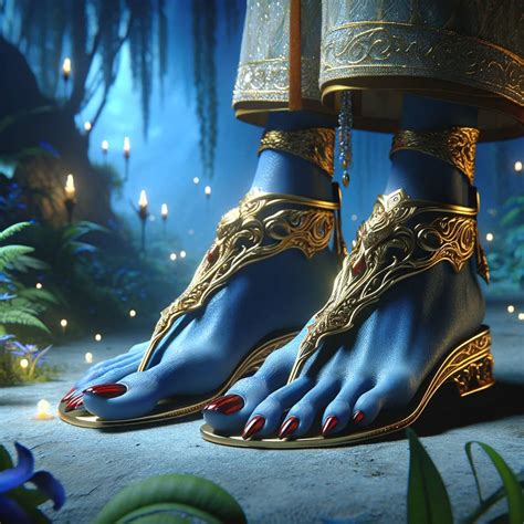 Night Elf Feet 1 By Divinepick On Deviantart