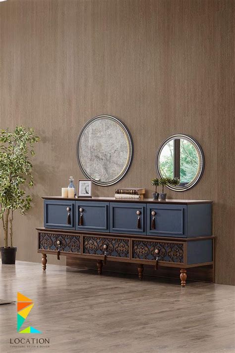 غرف سفرة كاملة بالنيش والبوفيه 01006954416 Modern Furniture Living