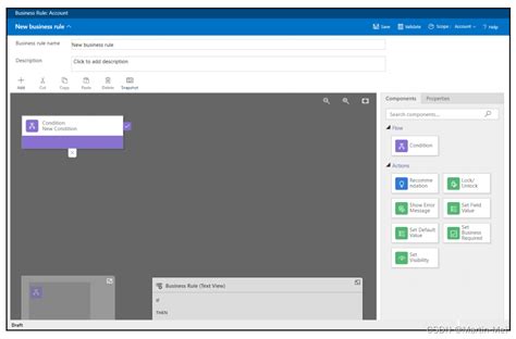 Dynamics 365应用程序开发 4 使用业务规则设计器定义业务规则dynamic365开发 Csdn博客