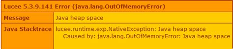 Reading Large Spreadsheets With Cfml